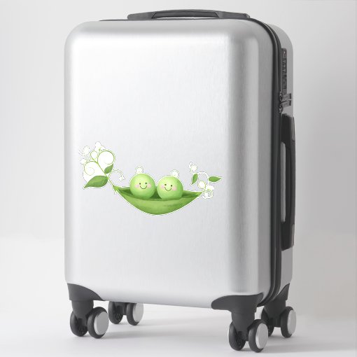 Two Peas in a Pod Sticker | Zazzle