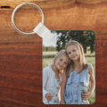 Two Photo Custom Double Sided Keychain | Zazzle
