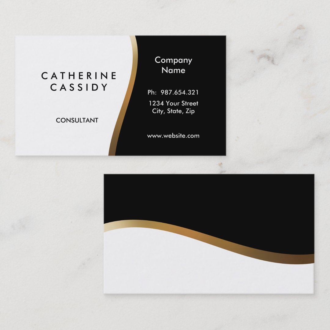 Two-Sided Business Card | Zazzle