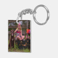 Two-sided Photo Key Chain | Zazzle