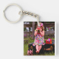 Two-sided Photo Key Chain | Zazzle