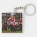 Two-sided Photo Key Chain | Zazzle