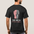 Two sided Unisex Black T-Shirt | Zazzle