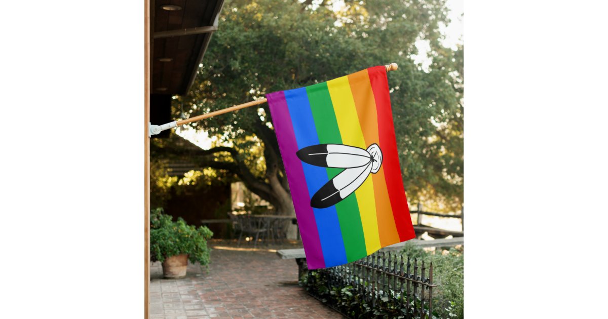 Two-Spirit LGBTQ+ Pride Flag | Zazzle