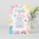 Two The Pool Summer 2nd Birthday Pool Party Invitation | Zazzle