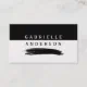 Two Tone / Brushed Business Card | Zazzle