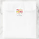 Two-tti Frutti Cutie Fruit 2nd Birthday Thank You Classic Round Sticker ...