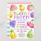 Two-tti Frutti! Little Cutie Fruit 2nd Birthday Invitation | Zazzle
