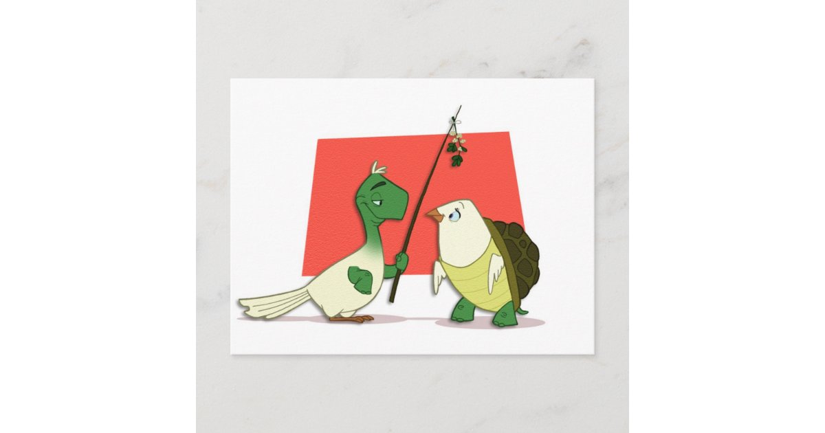 "Two Turtle Doves" Postcard | Zazzle