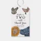 Two Wild Safari Animals Birthday Party Gift Tags | Zazzle