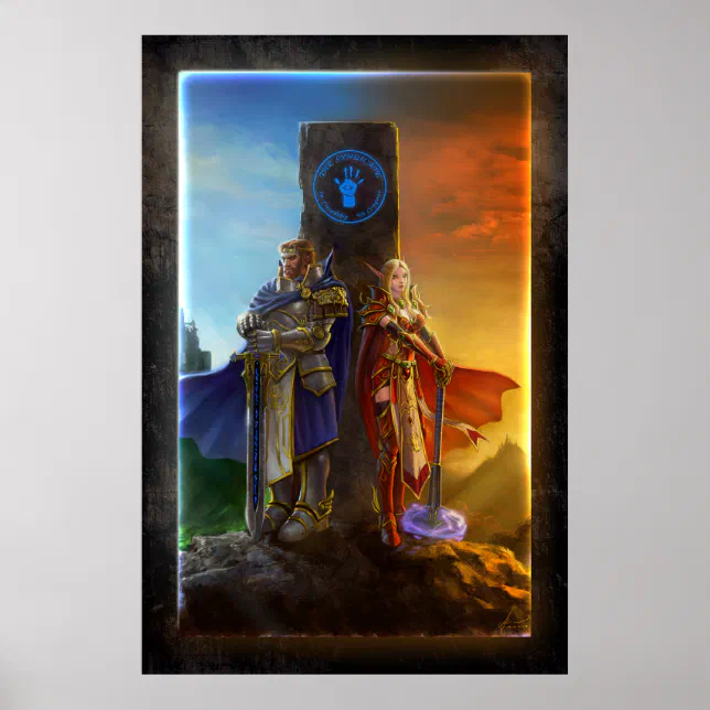 Two Worlds Poster | Zazzle