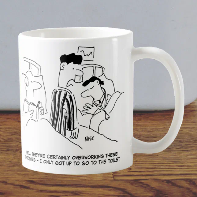 Two Young Doctors Cartoons Coffee Mug | Zazzle