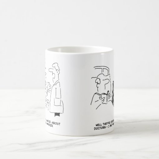 Two Young Doctors Cartoons Coffee Mug | Zazzle