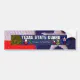 TX flag square, TXSG License plt full Bumper Sticker | Zazzle