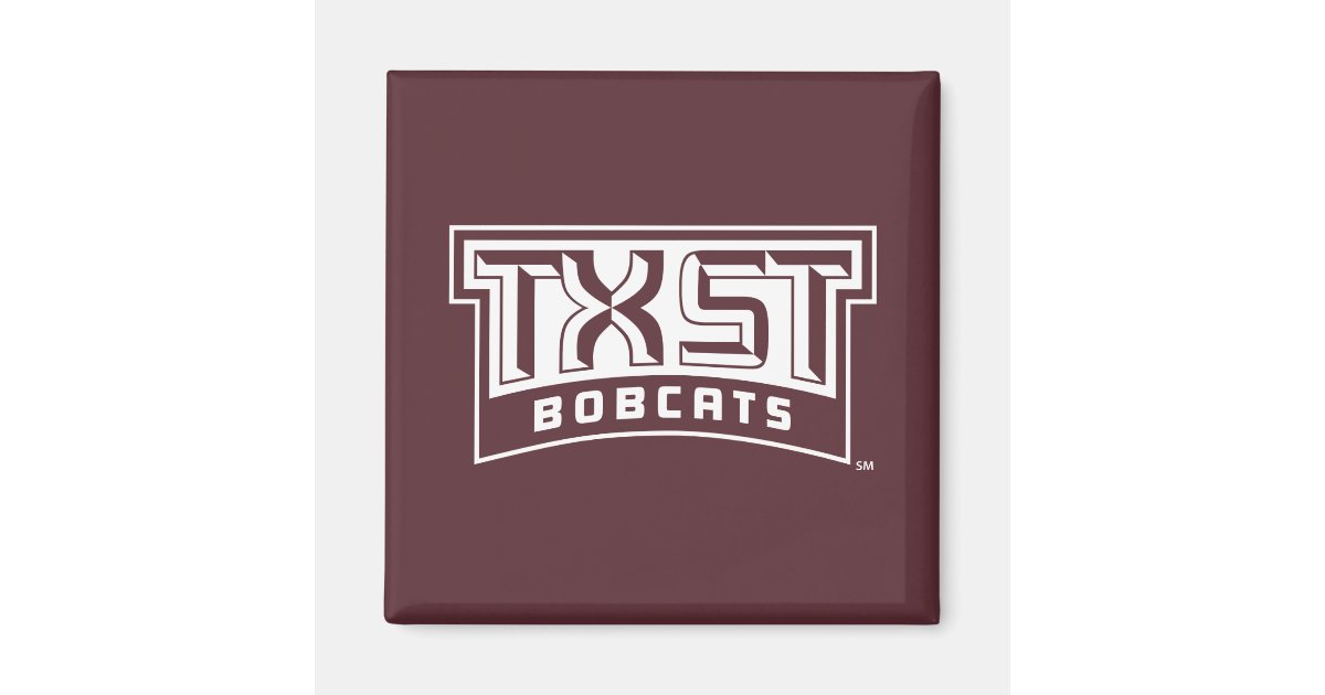 TXST Logo Bobcats Magnet | Zazzle