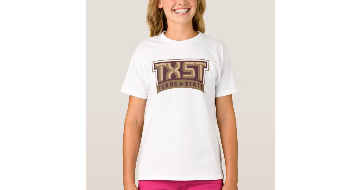 TXST Logo T-Shirt | Zazzle