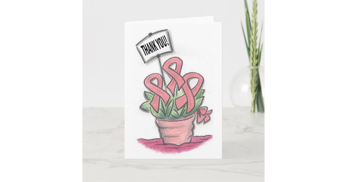 TY BOUQUET THANK YOU CARD | Zazzle