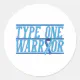 Type 1 Diabetes warrior Classic Round Sticker | Zazzle