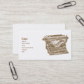 Typewriter Business Card | Zazzle
