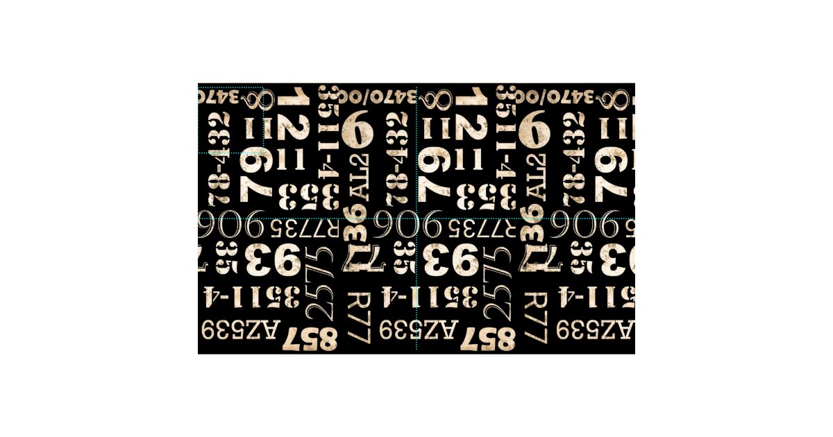 Typography Upholstery Fabric | Zazzle