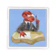 Tyrannosaurus Rex Boss Sitting At A Desk. 2 Acrylic Tray | Zazzle