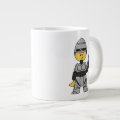 Tyrannosaurus Rex Dressed As Robocop. Giant Coffee Mug | Zazzle