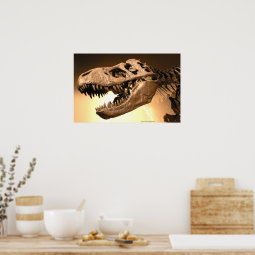 Tyrannosaurus Rex Poster | Zazzle