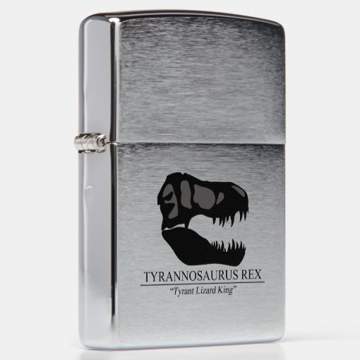 Tyrannosaurus Rex Skull Zippo Lighter | Zazzle