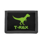 Tyrannosaurus T Rex dinosaur money wallet for boys | Zazzle.com