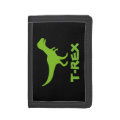 Tyrannosaurus T Rex dinosaur money wallet for boys | Zazzle
