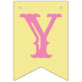 TYRANNOSAURUS T-REX EASTER DINOSAUR BUNTING BANNER | Zazzle