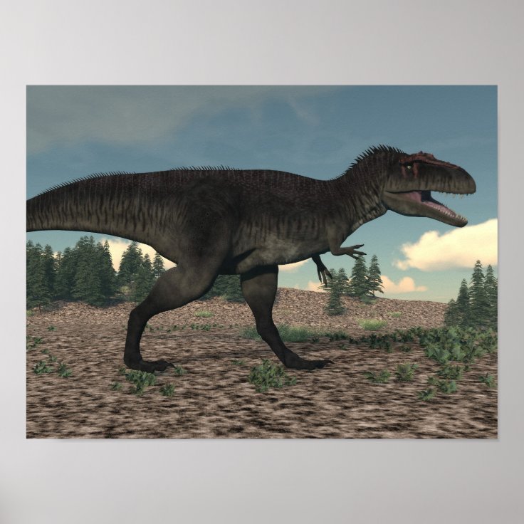 Tyrannotitan - 3D render Poster | Zazzle