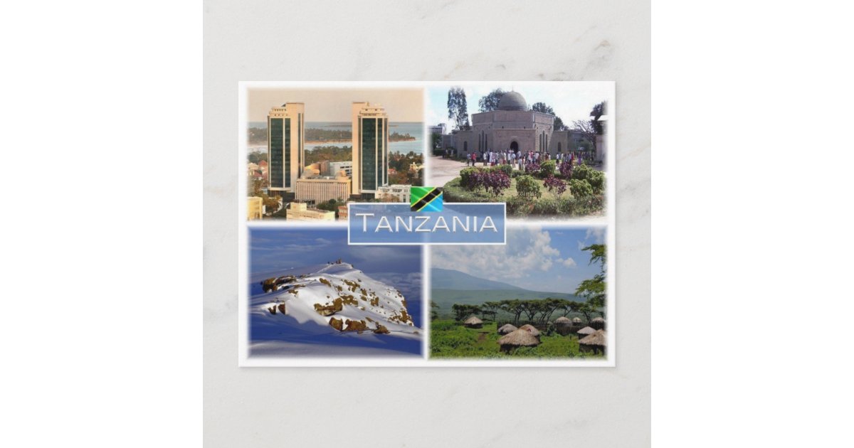 TZ - Tanzania - Postcard | Zazzle