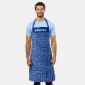 U.S. Air Force Blue Star Pattern Apron | Zazzle