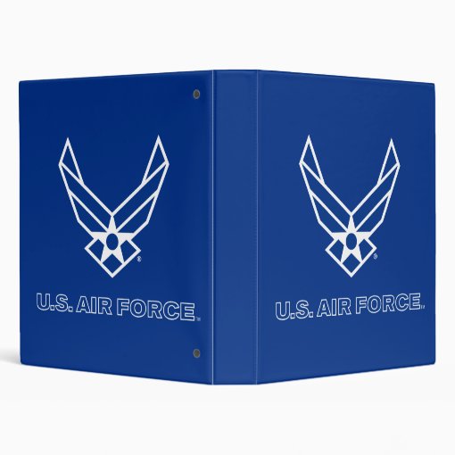 U.S. Air Force Logo - Blue Binder | Zazzle