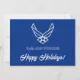 U.S. Air Force Logo - Blue Holiday Card | Zazzle