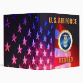 U.S. Air Force Retired Binder | Zazzle