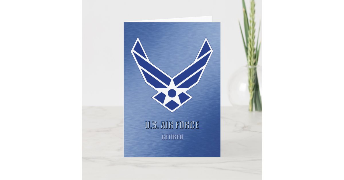 U.S. Air Force Retired Cards | Zazzle