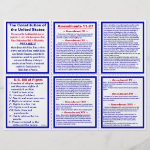Bill Of Rights Amendments 11 27