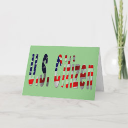 U.s. Citizenship Card | Zazzle