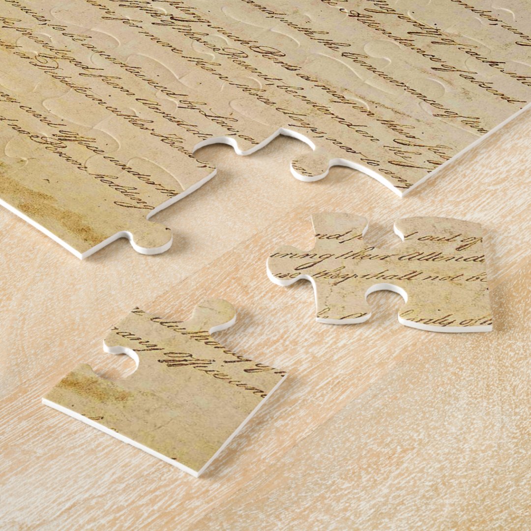 U.S. Constitution Puzzle (252 pieces) | Zazzle