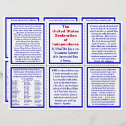 U.S. Declaration of Independence Pocket Pamphlet | Zazzle