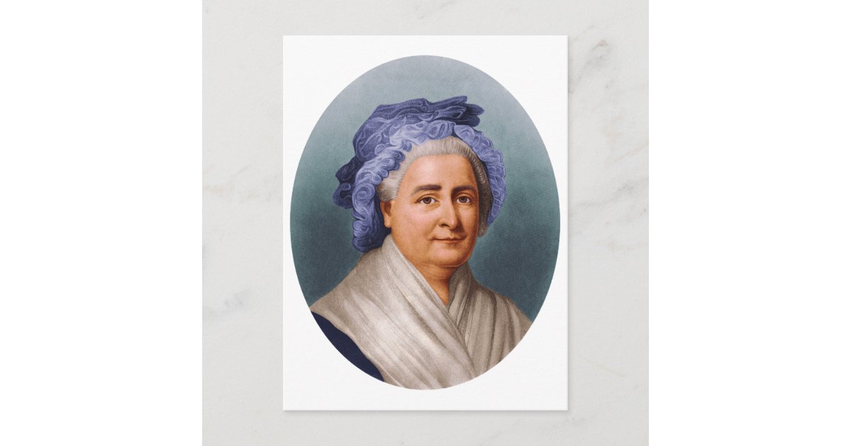U.S. First Lady Martha Dandridge Custis Washington Postcard | Zazzle
