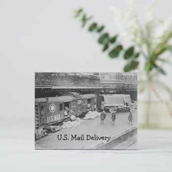 U.S. Mail Delivery Postcard | Zazzle