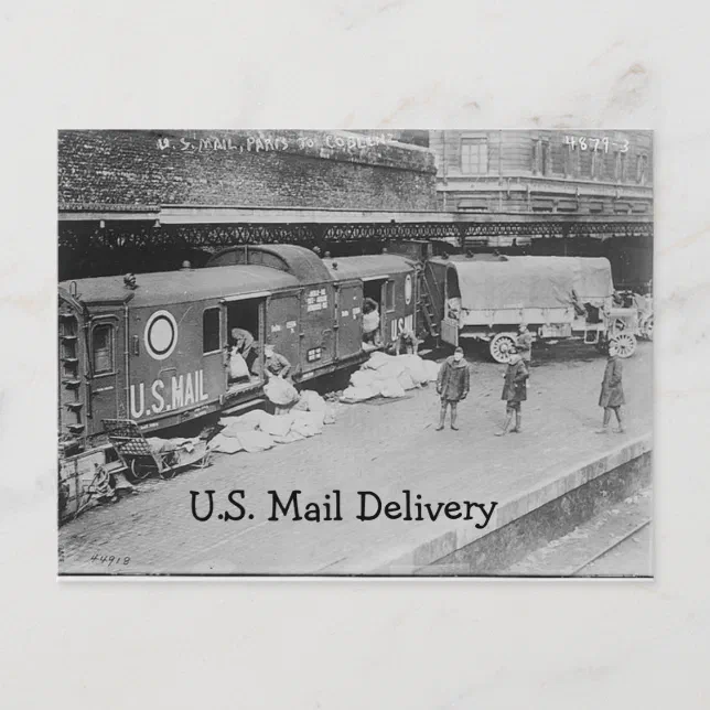 U.S. Mail Delivery Postcard | Zazzle