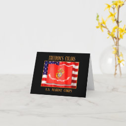 U.S. Marine Corps Note Card | Zazzle
