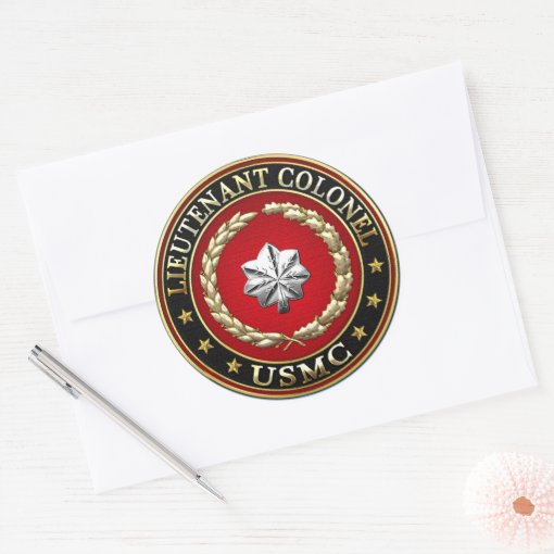 U.S. Marines: Lieutenant Colonel (USMC LtCol) [3D] Classic Round ...