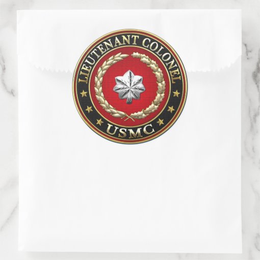 U.S. Marines: Lieutenant Colonel (USMC LtCol) [3D] Classic Round ...