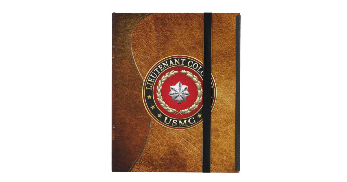 U.S. Marines: Lieutenant Colonel (USMC LtCol) [3D] iPad Cover | Zazzle