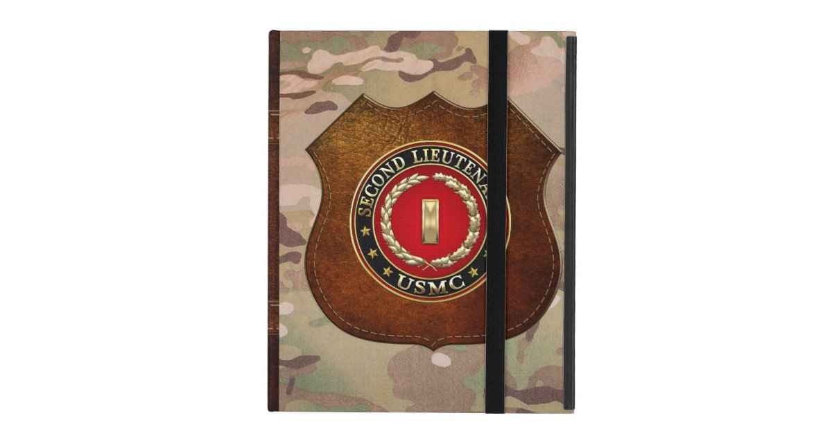 U.S. Marines: Second Lieutenant (USMC 2ndLt) [3D] iPad Cover | Zazzle